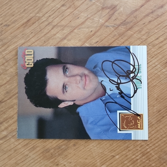 Other | Vince Gill Autograph Card | Poshmark